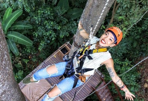 Combine WC+(Zipline 10 Platforms+Roller+Sky Walk+Meal) - Mr.Kot Phuket Tour